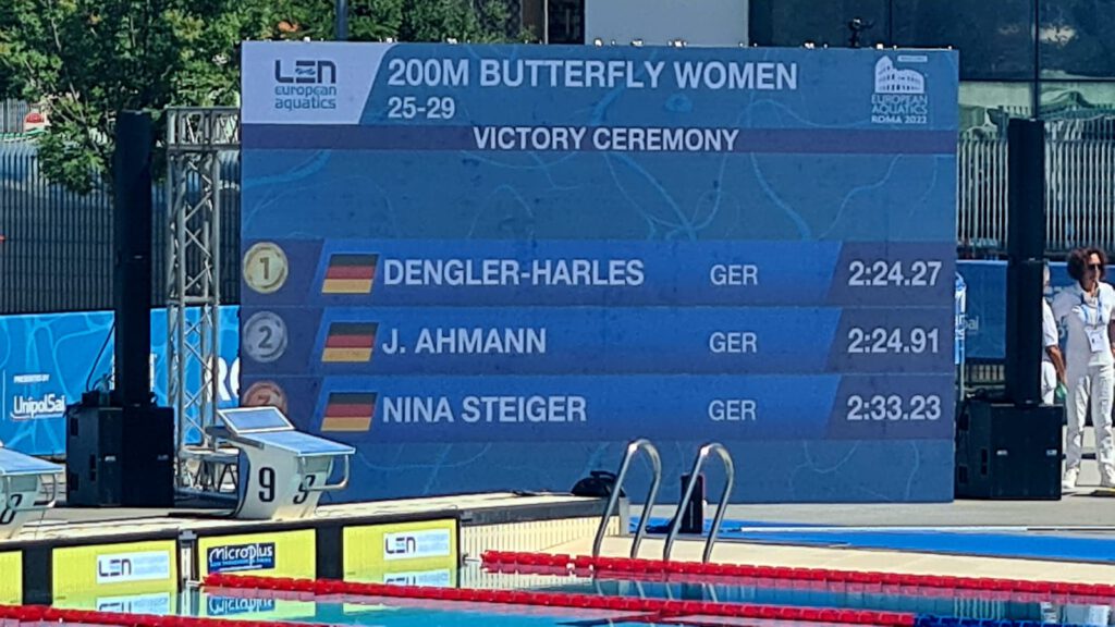 Masters-Europameisterschaften in Rom: Nina Steiger und Stella Neuhaus ...