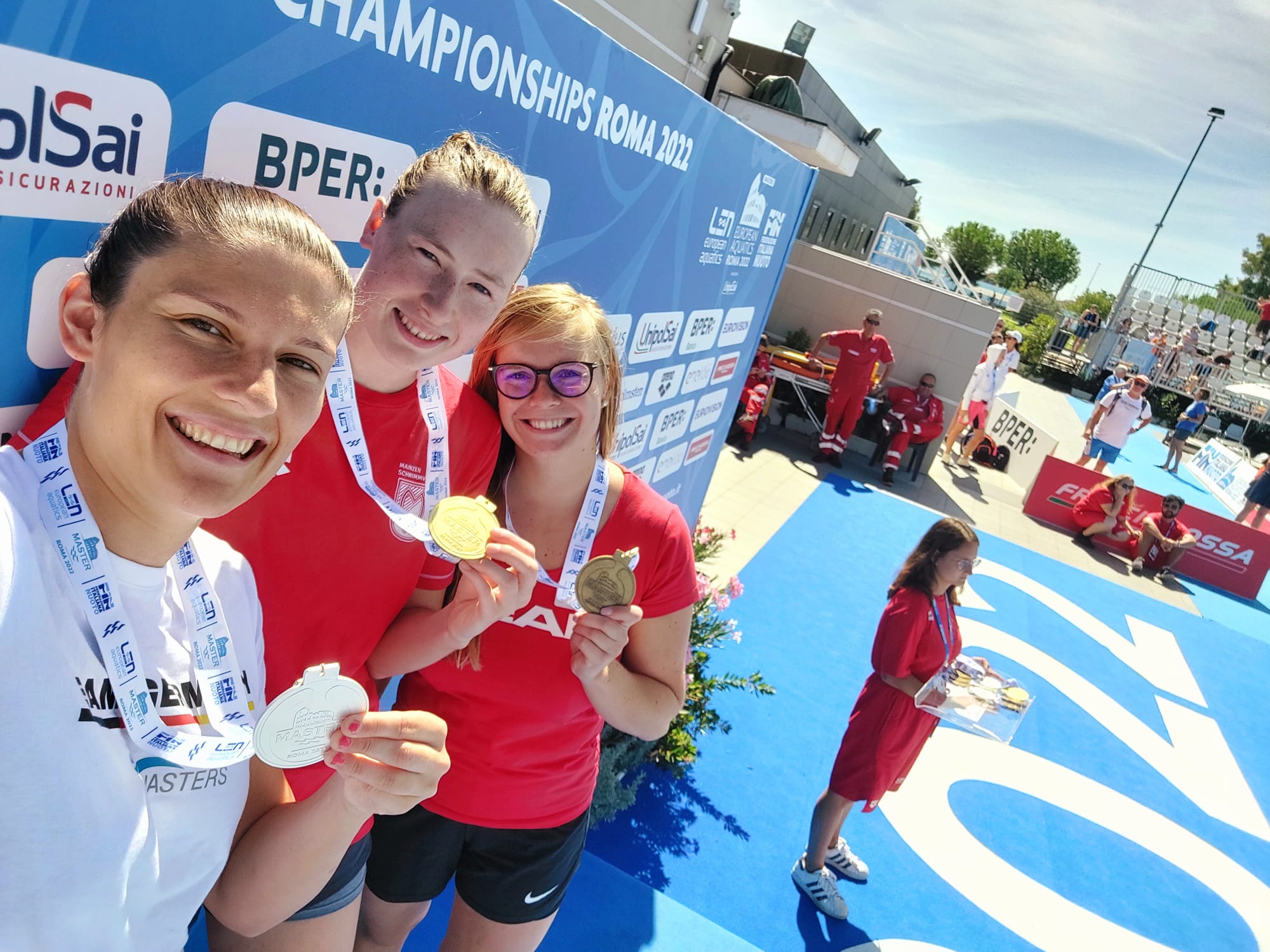 Masters-Europameisterschaften in Rom: Nina Steiger und Stella Neuhaus ...